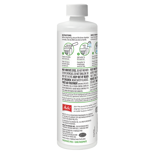 Melitta EcoClean Descaler 414 ml – Melitta Canada